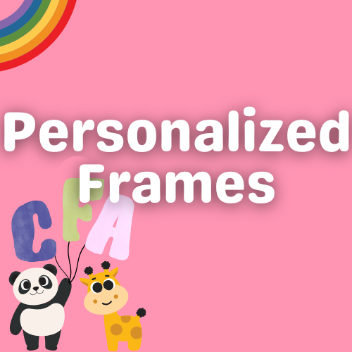 Personalized Kids' Posters – Kiddo Frames